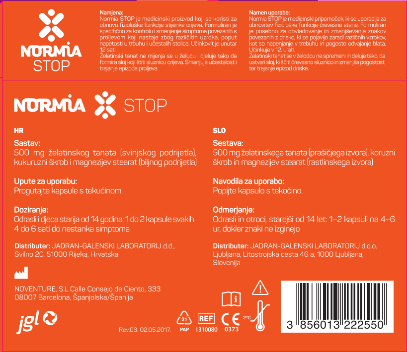 Normia STOP, kapsule, 15 kapsul - Prehranska dopolnila