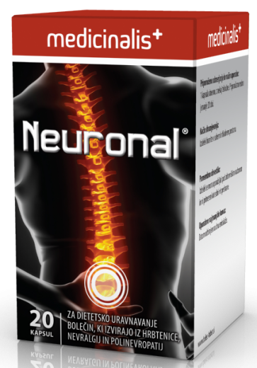 Medicinalis, neuronal, 20 kapsul - Prehranska dopolnila