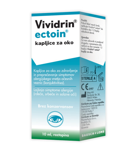 Vividrin® ectoin® kapljice za oko, 10 ml - Medicinski pripomočki