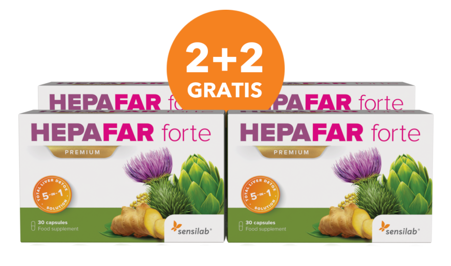 Hepafar forte PREMIUM 2+2 gratis, 4x30 kapsul, Sensilab - Prehranska ...