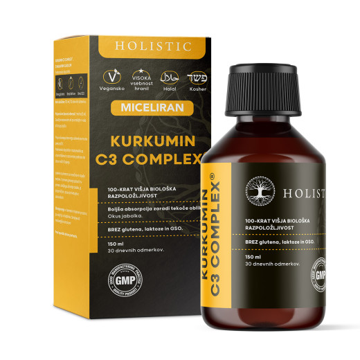 Kurkumin C3 Complex, 150ml - Prehranska dopolnila