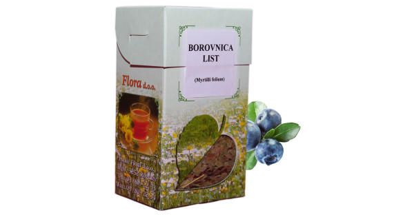 Čaj Borovnica list, 40 g - Prehrana