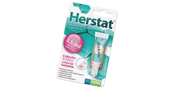 Herstat mazilo proti herpesu, 2 g - Osebna nega