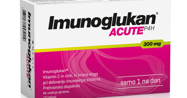 Medis, imunoglukan P4H acute, 10 kapsul - Prehranska dopolnila