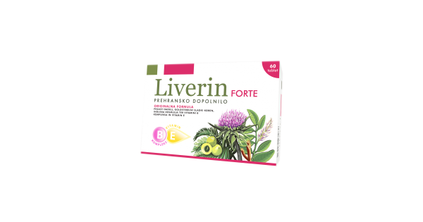 Pharmalife Research, liverin forte, 60 tablet - Prehranska dopolnila