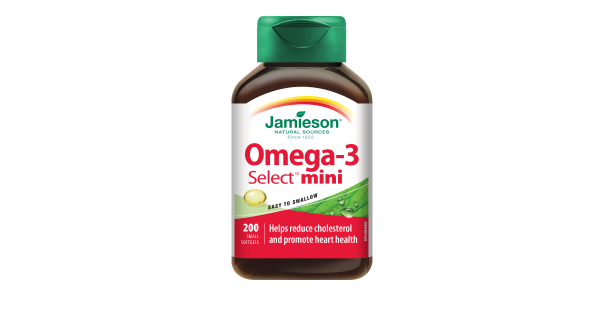 Jamieson, omega - 3, select mini, 200 kapsul - Prehranska dopolnila
