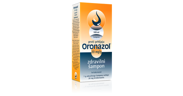 Oronazol 20 mg/g zdravilni šampon, 100 ml - Zdravila brez recepta