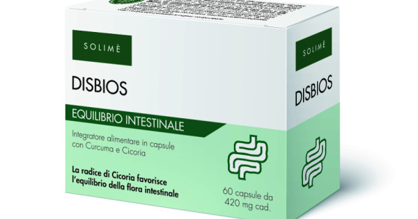 Disbios, Solime, 60 kapsul - Prehranska dopolnila