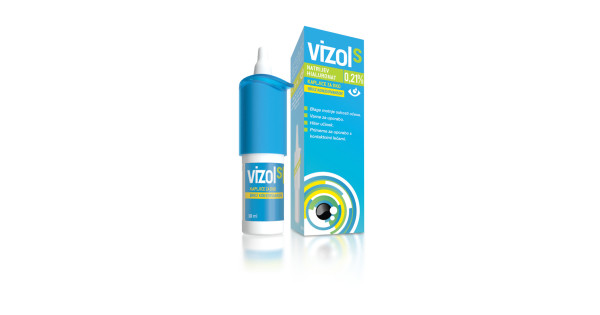 Vizol S 0,21%, kapljice za oko, 10 ml - Medicinski pripomočki