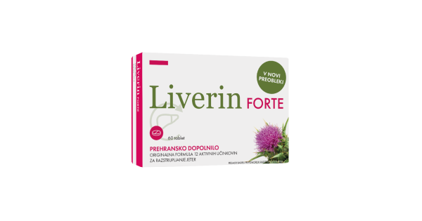 Liverin Forte, 60 tablet - Prehranska dopolnila