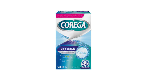 COREGA Bio Formula, tablete za čiščenje zobne proteze (30 tablet ...