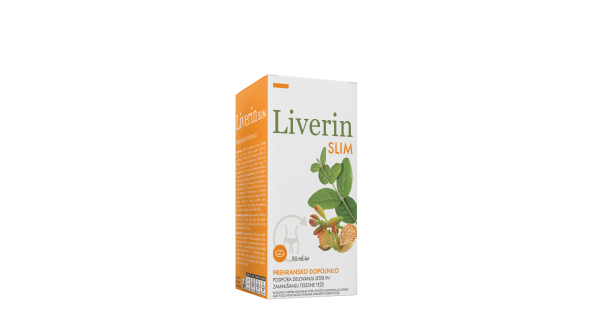Liverin Slim, 90 tablet - Prehranska dopolnila