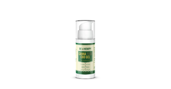 Be Hempy, Canna Flex CBD Gel s Glukozaminom, 100 ml - Boljše počutje