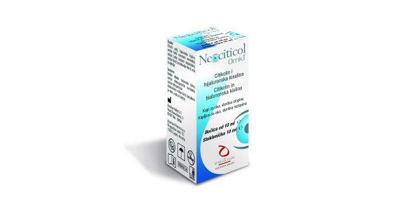Neociticol OMK1, kapljice za oči, 10 ml - Medicinski pripomočki