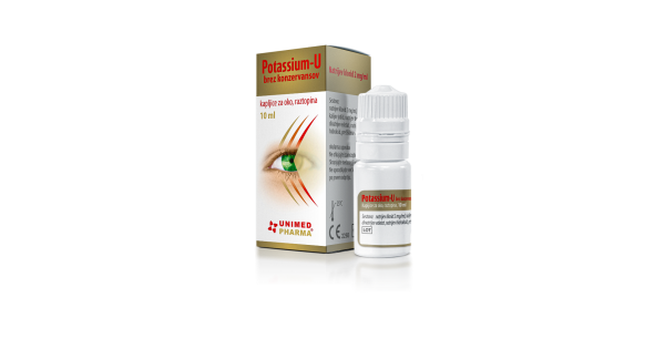 Potassium-U kapljice za oko, brez konzervansov, 10 ml - Medicinski ...