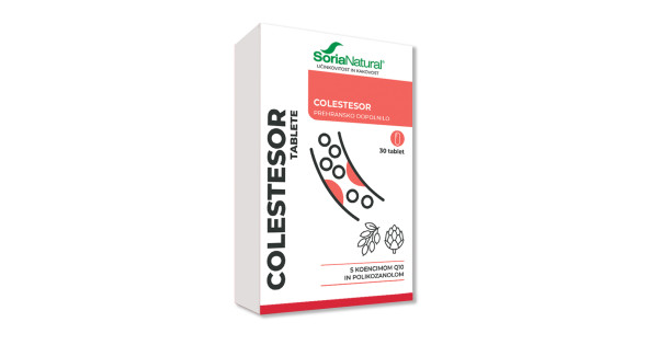 Soria Natural, Colestesor, 30 tablet - Prehranska dopolnila