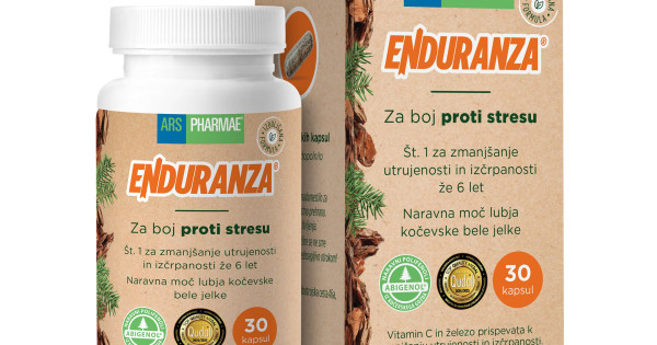 Ars Pharmae, ENDURANZA®, 30 kapsul - Prehranska dopolnila