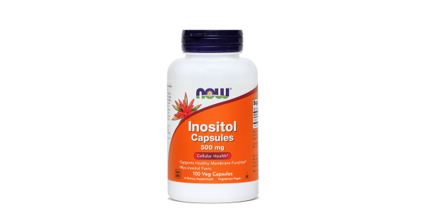 NOW, inozitol, 500 mg, 100 kapsul - Prehranska dopolnila