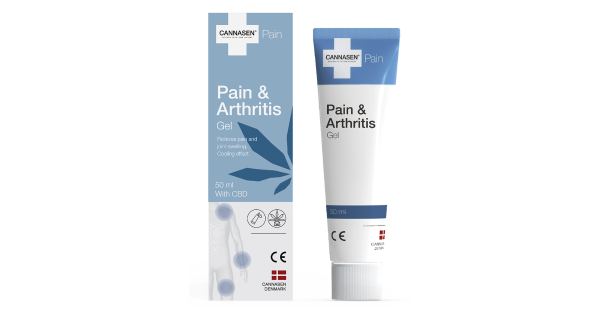 Cannasen CBD, Pain & Arthritis Gel, 50 ml - Osebna nega