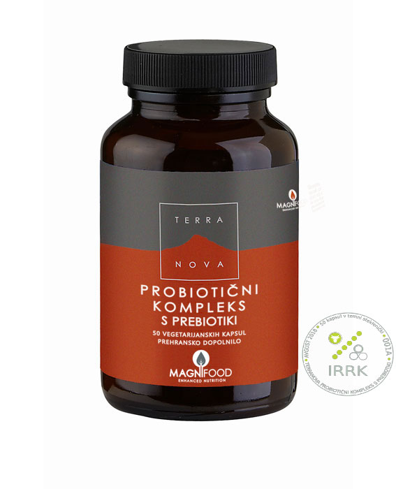 Probiotični kompleks s prebiotiki Terranova, 100 kapsul | Prehran ...